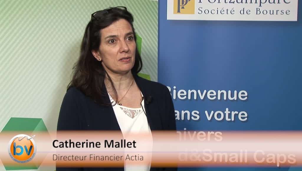 Catherine Mallet Directeur Financier Actia : "Nous sommes dans une ...