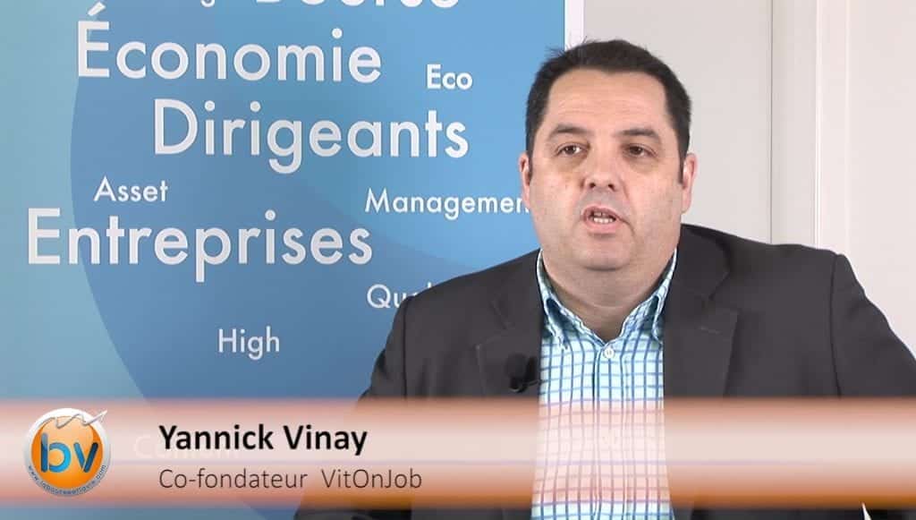 Yannick Vinay Co-fondateur VitOnJob : "On va bénéficier du label SFR ...