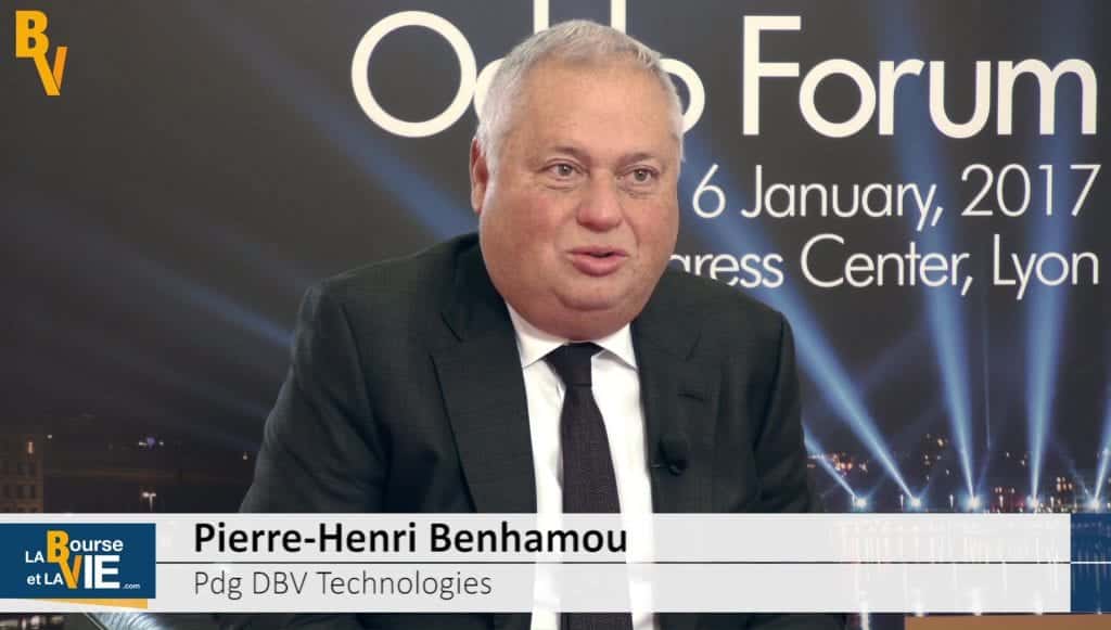 Pierre-Henri Benhamou Pdg DBV Technologies : "L'année 2017, nous l ...
