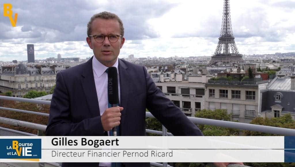 Gilles Bogaert Directeur Financier Pernod Ricard : "Nous avons de plus ...