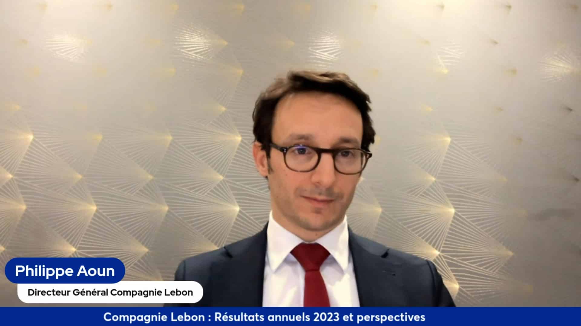 Philippe Aoun Directeur Général Compagnie Lebon : "Aujourd'hui l ...
