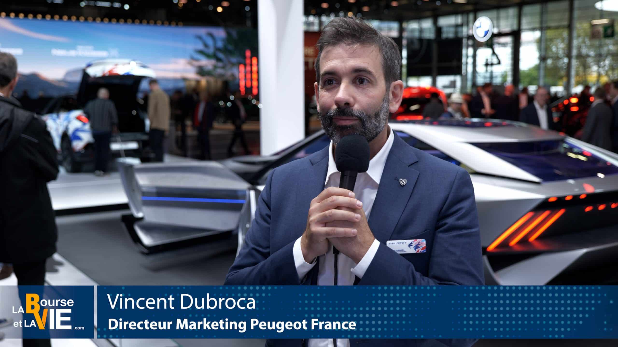 Vincent Dubroca Directeur Marketing Peugeot France : "On continue à ...