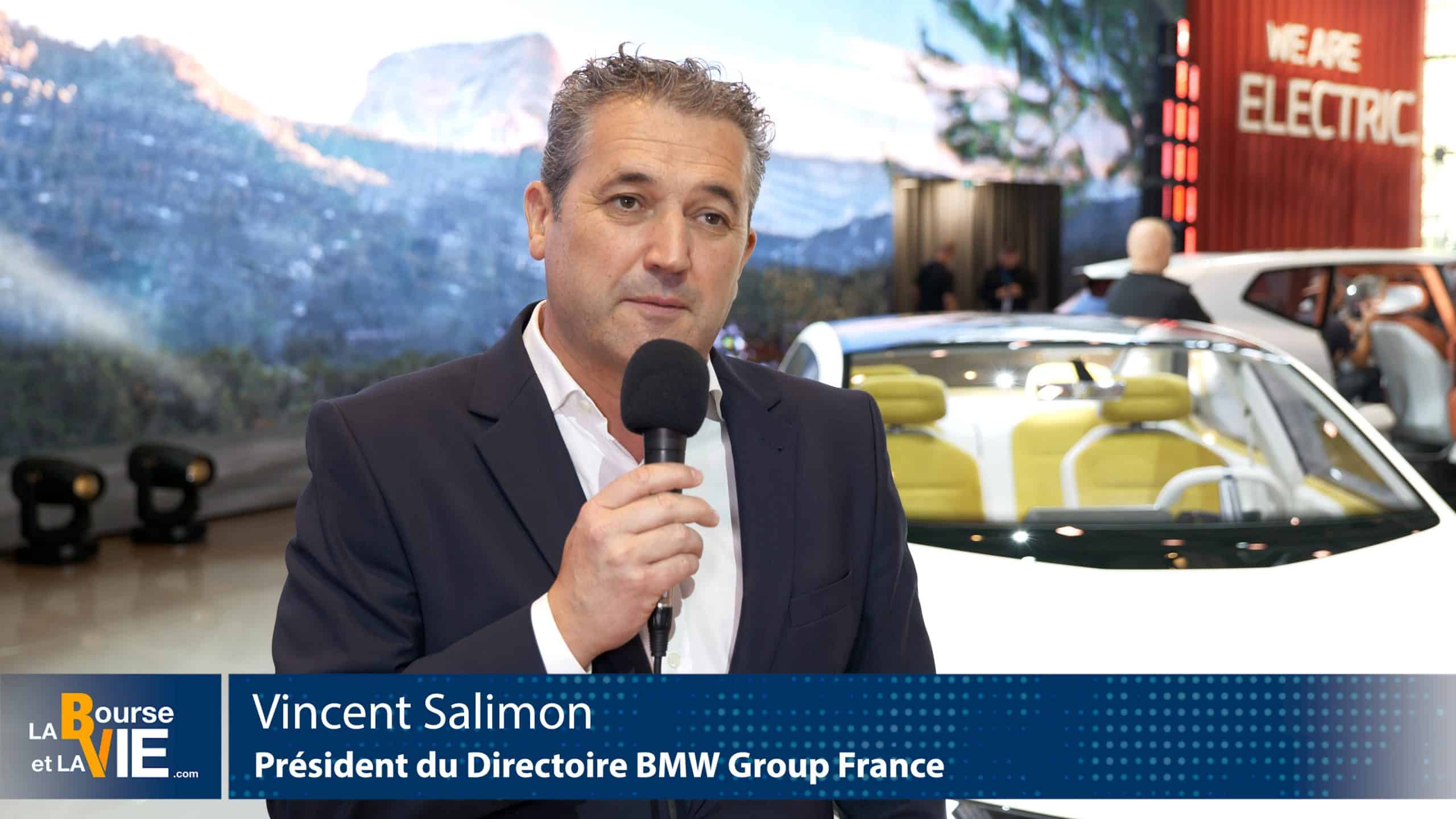Vincent Salimon Président du Directoire BMW Group France :"On propose ...
