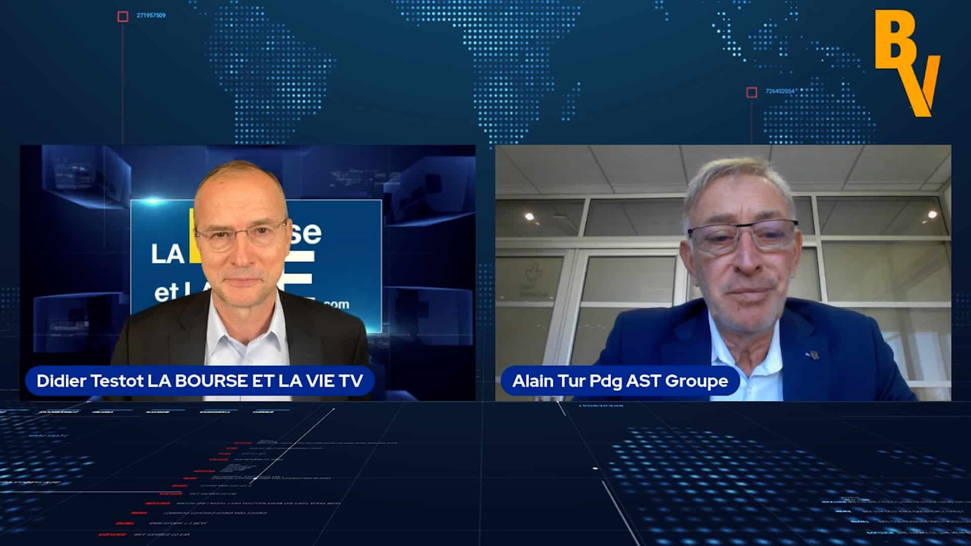 Alain Tur Pdg AST Groupe :"On est sur un carnet de commandes solide ...