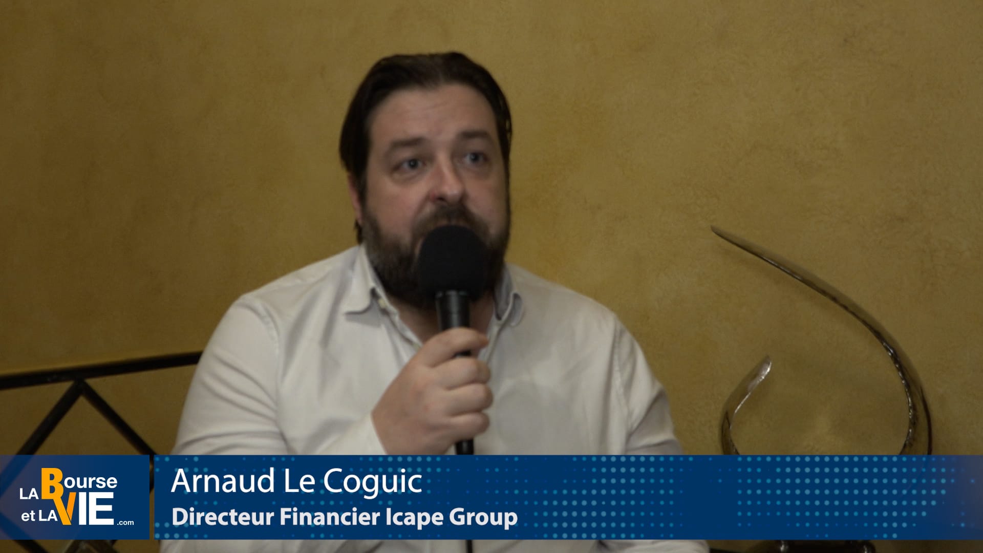 Arnaud Le Coguic Directeur Financier Icape Group : "On souhaite être un ...