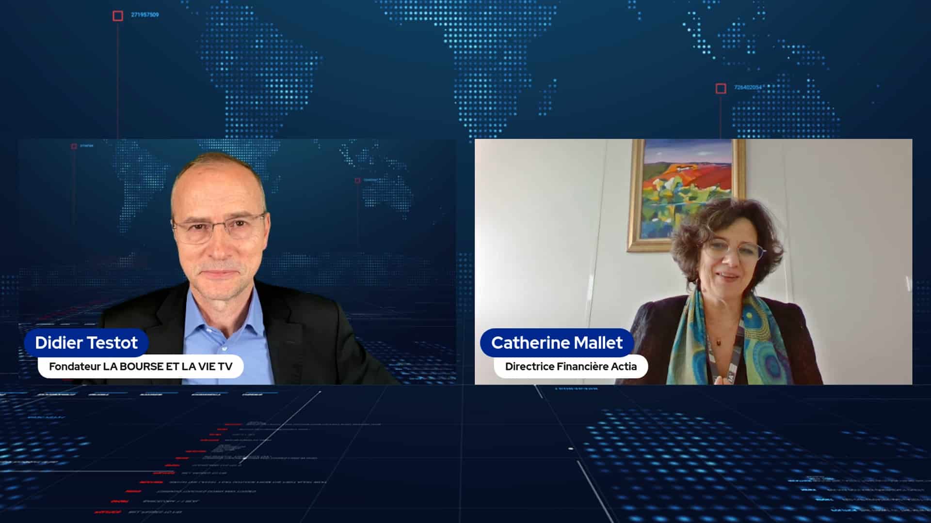 Catherine Mallet Directrice Financière Actia : "Les nouveaux contrats ...