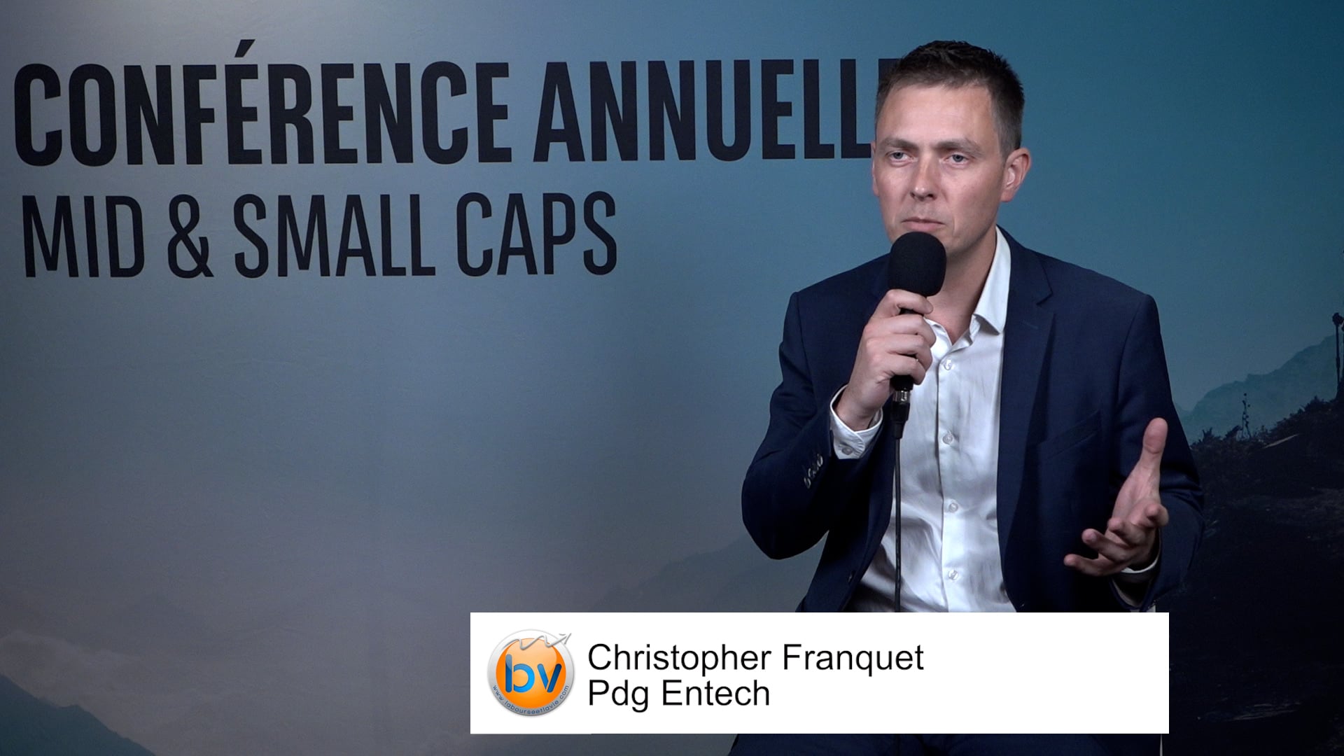 Christopher Franquet Pdg Entech : "On investit fortement parce que le ...