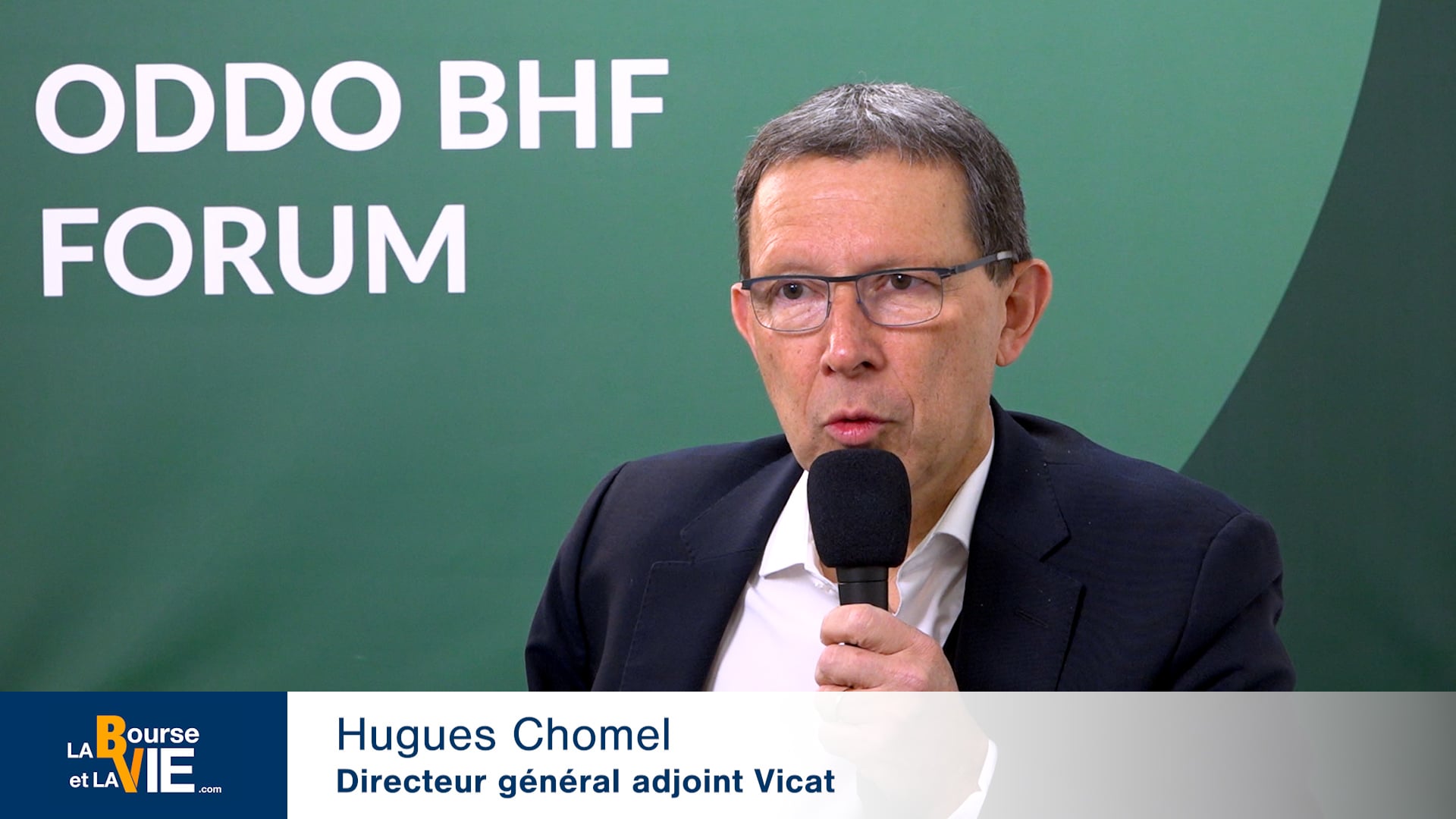 Hugues Chomel Directeur Général Adjoint Vicat : "On voit arriver une ...