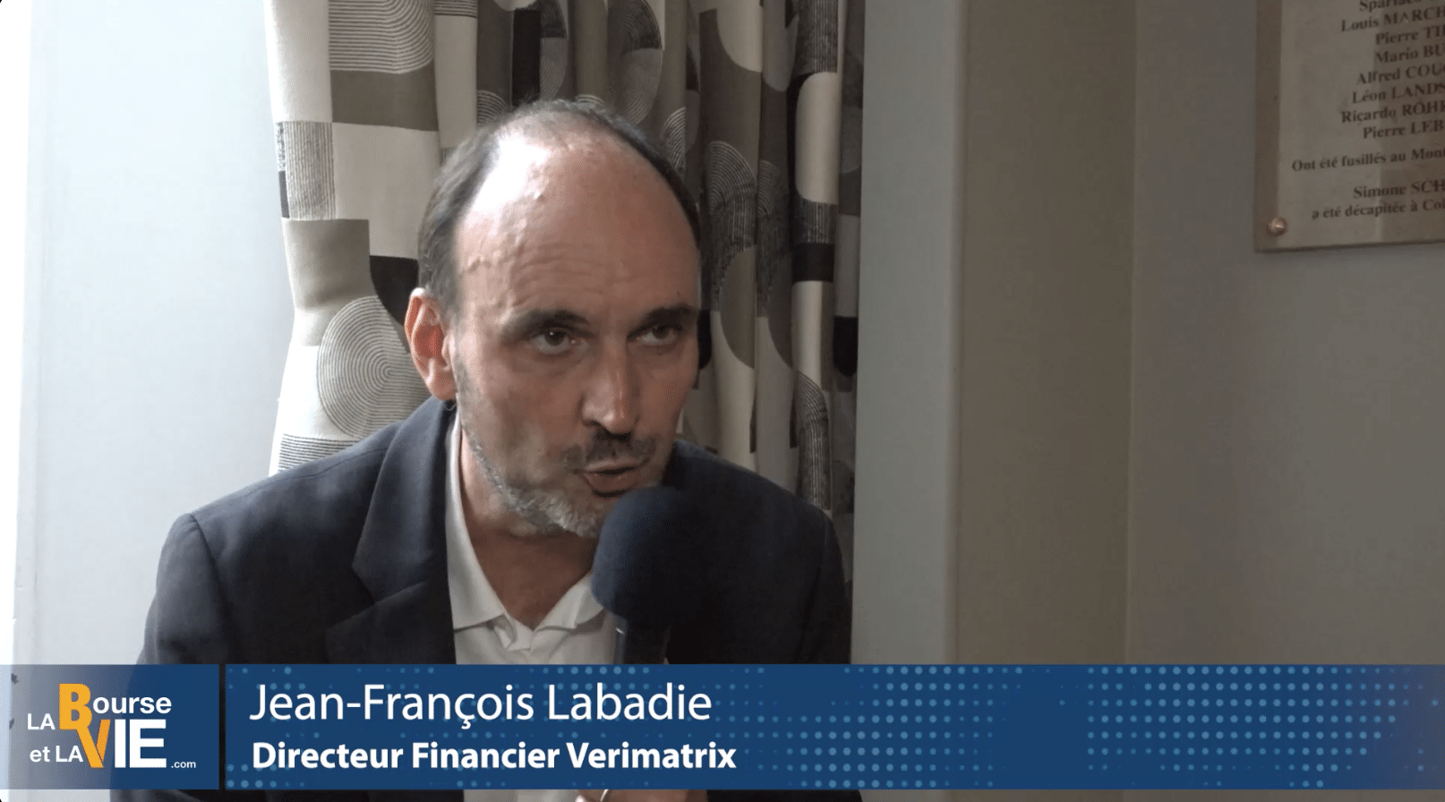 Jean-François Labadie Directeur Financier Verimatrix : "La priorité est ...
