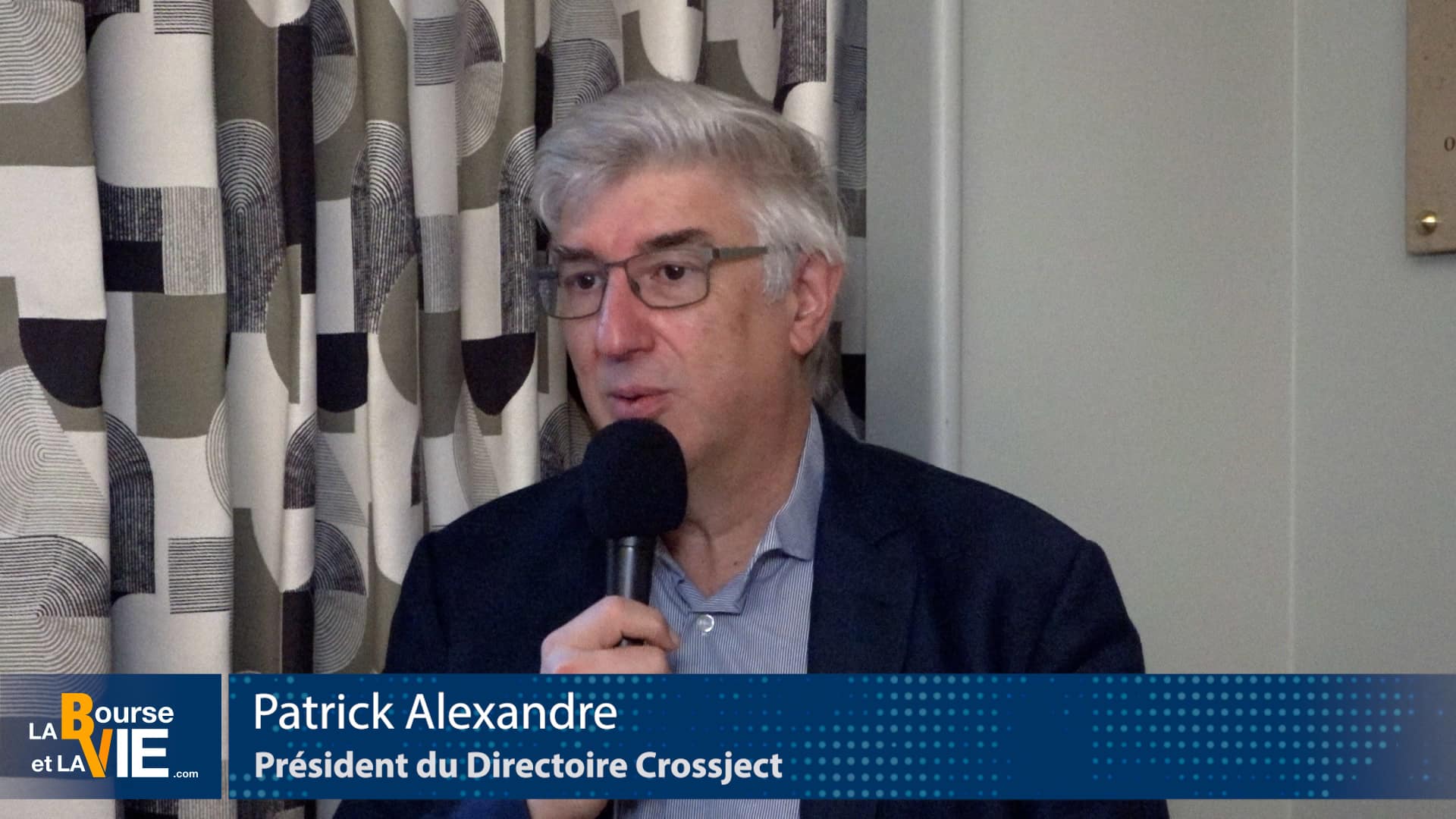 Patrick Alexandre Président du Directoire Crossject : "Nous préparons aussi l'étape d'après ...